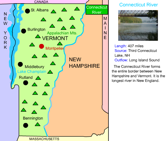 Vermont Interactive Map