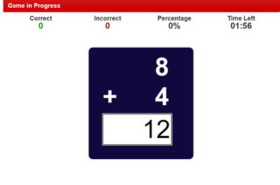 Great American Addition Challenge - Monitor Student Progress Version