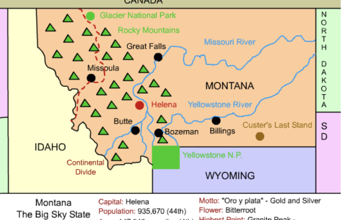 Montana Interactive Scavenger Hunt