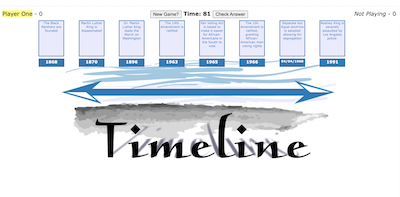 Civil Rights Timeline - Online Game